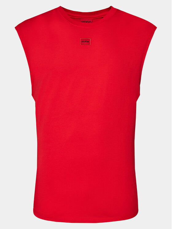 Hugo Tank-Top Dankto241 50505305 Rot Regular Fit | Modivo.de
