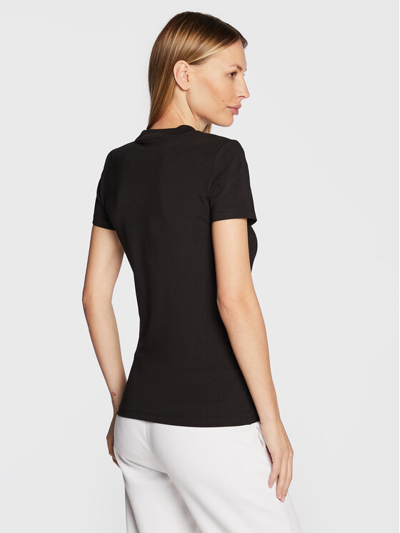 Puma T-Shirt Classic 535610 Czarny Slim Fit | Modivo.pl