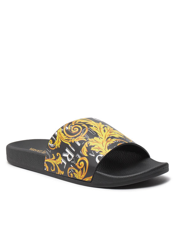 Versace Jeans Couture Şlapi 76YA3SQ4 Negru | Modivo.ro