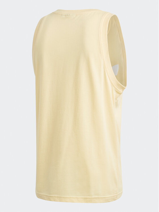 adidas Мъжки топ Trefoil Tank Top FM9943 Жълт Regular Fit | Modivo.bg