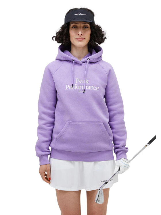 Peak Performance Bluza Original Hood Fioletowy Standard Fit | Modivo.pl