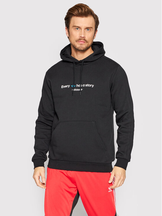 adidas Bluză Graphics Common Memory HC7162 Negru Regular Fit • Modivo.ro