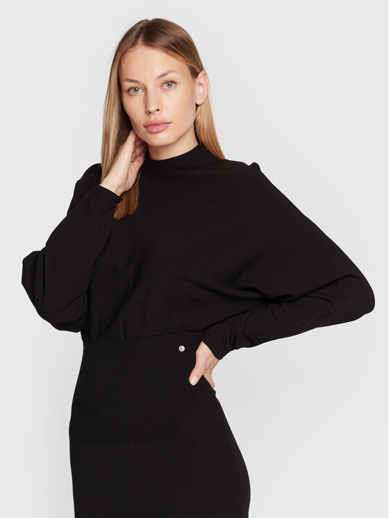 Ted Baker Плетена рокля Alice 255069 Черен Slim Fit | Modivo.bg