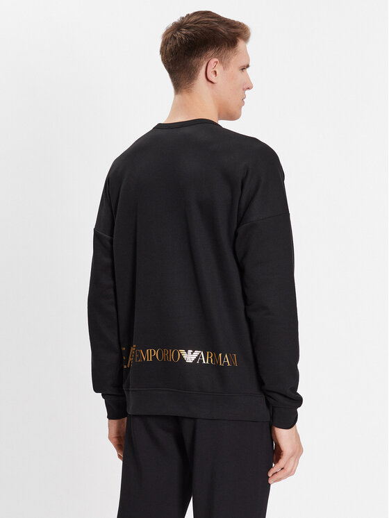 EA7 Emporio Armani Sweatshirt 3RPM18 PJLSZ 0208 Schwarz Regular Fit | Modivo.de