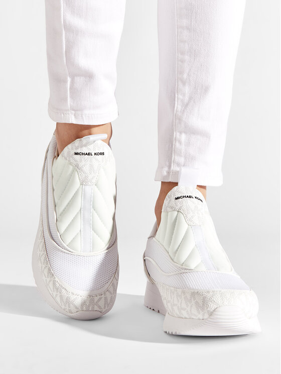 MICHAEL Michael Kors Tenisice Allie Stride Slip On 43S2ALFP5D Bijela ...