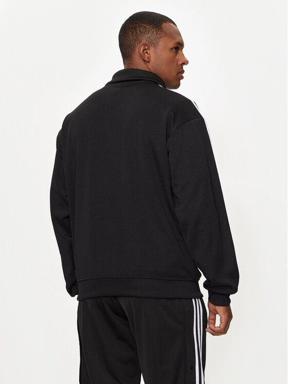 adidas Bluza adicolor Funnel IZ4803 Czarny Regular Fit | Modivo.pl