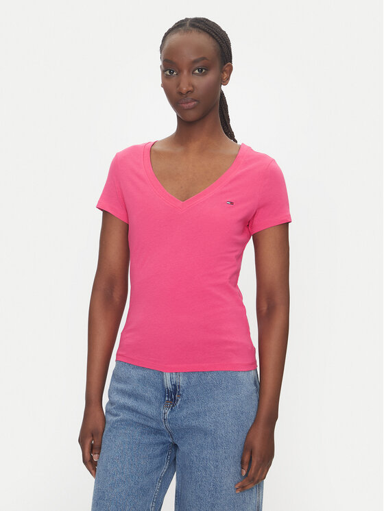 Tommy Jeans Komplet t-shirtów DW0DW21367 Kolorowy Slim Fit | Modivo.pl