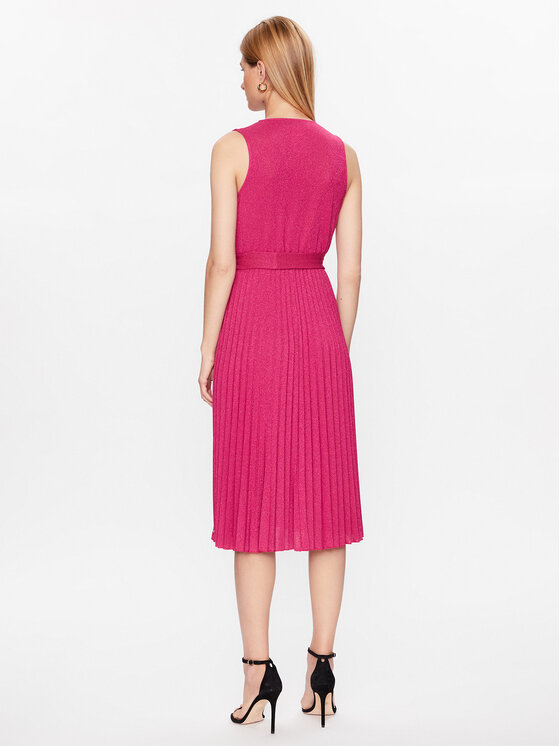 Nissa Rochie cocktail RC14032 Roz Regular Fit | Modivo.ro