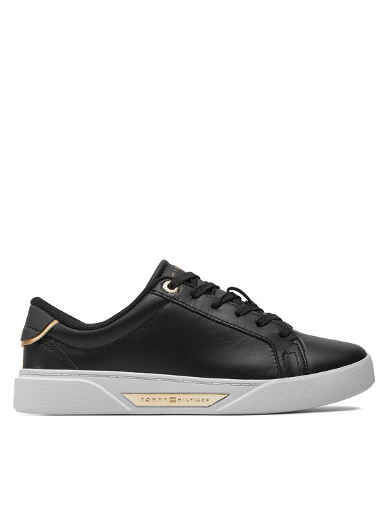 Black tommy hilfiger sneakers store