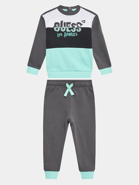 Guess Jogginganzug I3YG09 KA6R0 Grau Regular Fit | Modivo.de