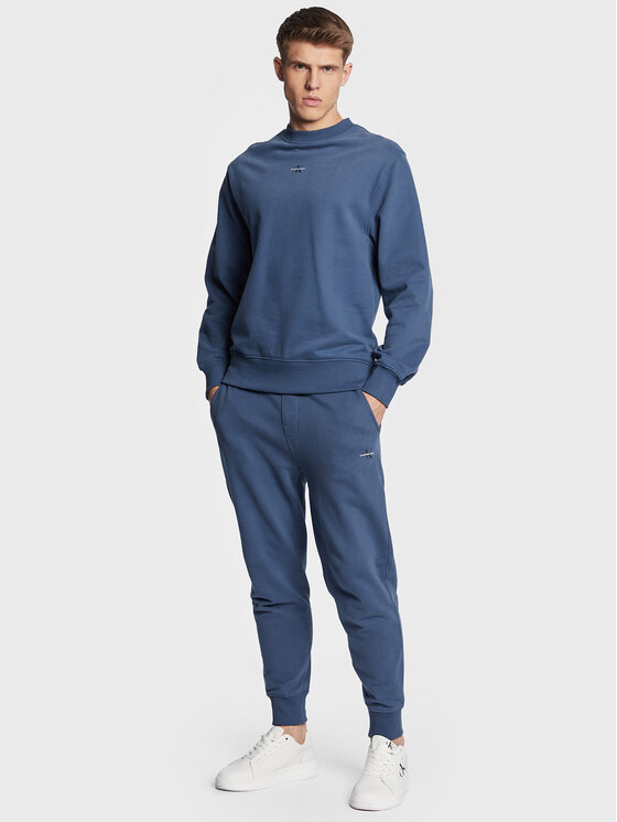 Calvin Klein Jeans Pantaloni Da Tuta J30j322484 Blu Regular Fit Modivo It