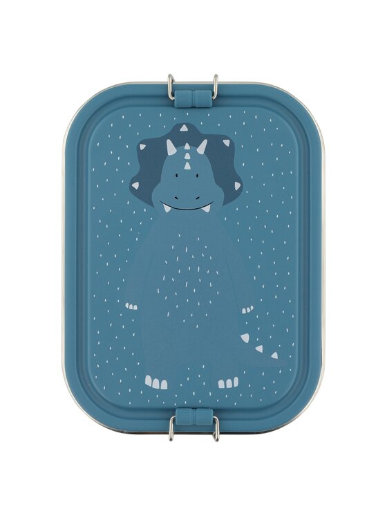 Trixie Baby Lunchbox Duży stalowy lunch box - Triceratops Niebieski ...
