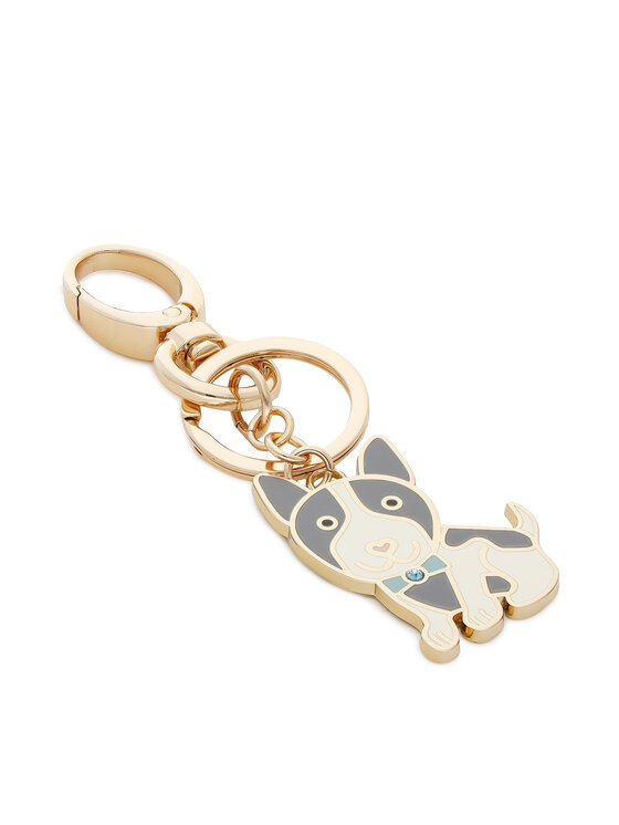 Liu Jo Brelok Key Ring Bull Ter AF2062 A0001 Beżowy | Modivo.pl