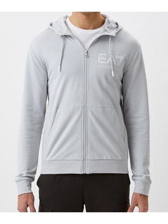 EA7 Emporio Armani Bluza 3RPM53 PJ05Z 1941 Szary Regular Fit | Modivo.pl
