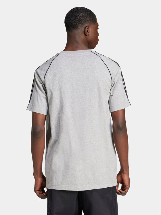 adidas T-Shirt SST IR9455 Szary Regular Fit | Modivo.pl