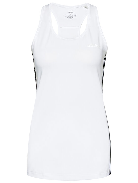 adidas Top Design 2 Move 3-Stripes DU2057 Biały Slim Fit | Modivo.pl