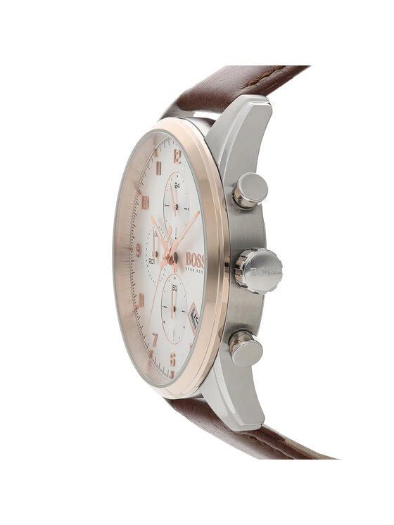 Boss Hodinky Skymaster 1513786 Hnědá | Modivo.cz