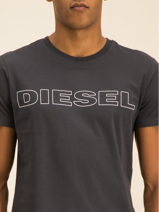 Diesel T-Shirt UMLT-Jake 00CG46 0DARX Szary Regular Fit | Modivo.pl