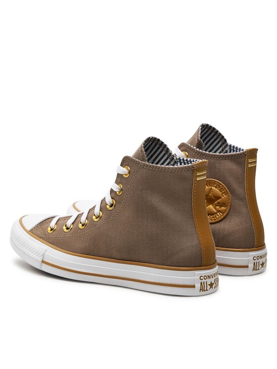 Converse Kedas Chuck Taylor All Star Herringbone Stripe A06440C Brūns ...