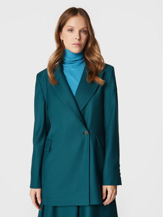 Simple Blazer LINDA TOL MKD550-02 Vert Regular Fit | Modivo.fr