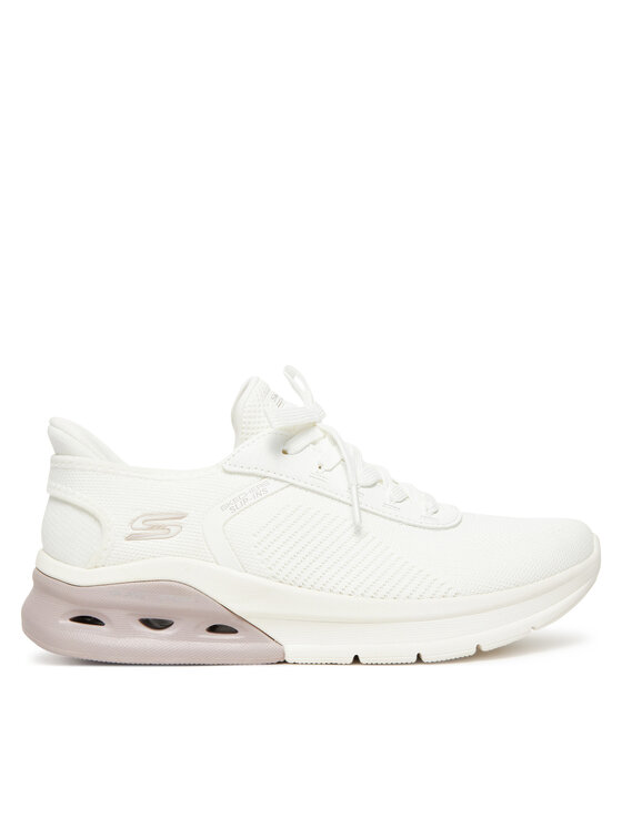Skechers Sneakersy Bobs Arc Waves 2.0-Now It 117638/OFWT Biały | Modivo.pl