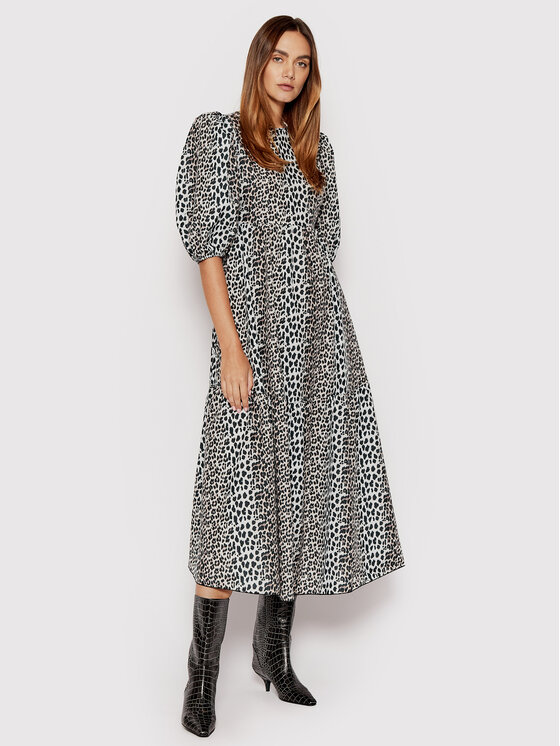 Notes Du Nord Rochie de zi Carrie 12813 Colorat Regular Fit | Modivo.ro
