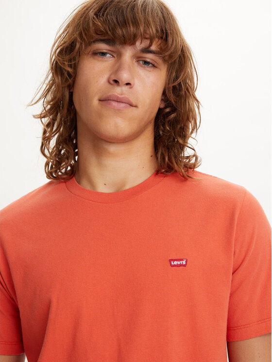 Levi's® Marškinėliai Original Housemark Tee 566050154 Raudona Regular ...