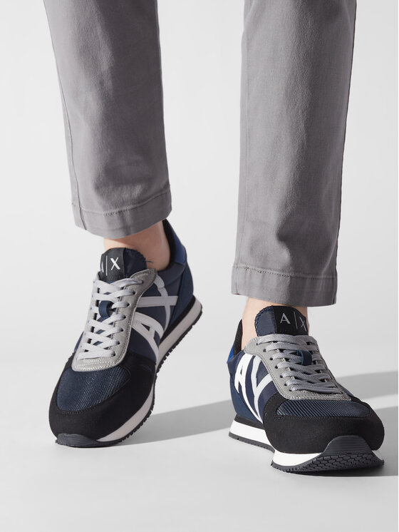 Armani Exchange Sneakersy XUX017 XCC68 S279 Tmavomodrá | Modivo.cz