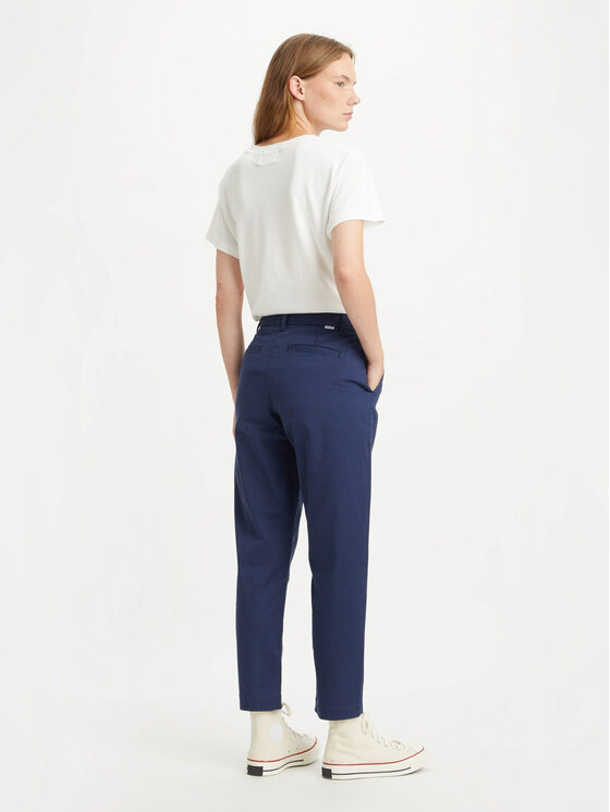 Levi's® Chinosy Essential Chino A46730002 Granatowy Straight Fit ...