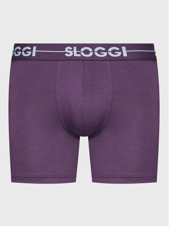 Sloggi Set 3 perechi de boxeri 10198022 Colorat | Modivo.ro