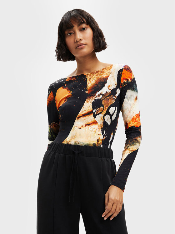 Desigual Body 22WWQK02 Colorat Slim Fit | Modivo.ro