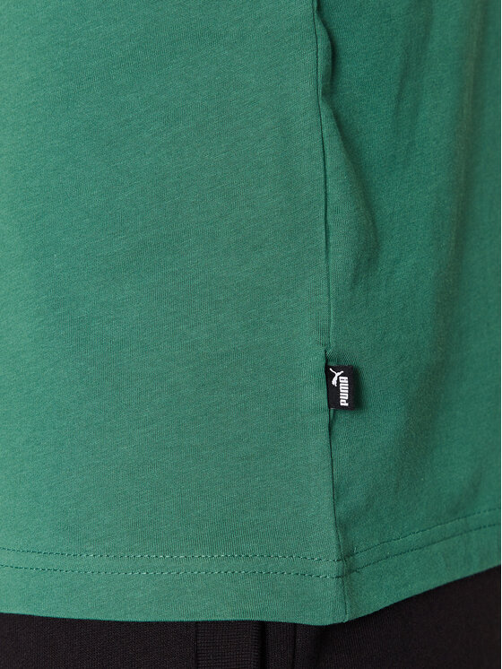 Puma Tricou Essentials+2Col Logo 586759 Verde Regular Fit | Modivo.ro
