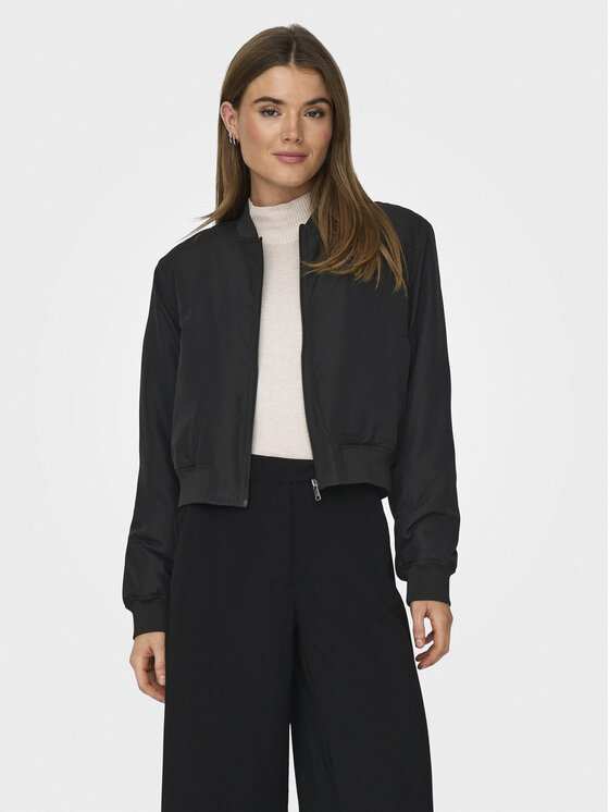 ONLY Geacă bomber Alma 15315820 Negru Regular Fit | Modivo.ro
