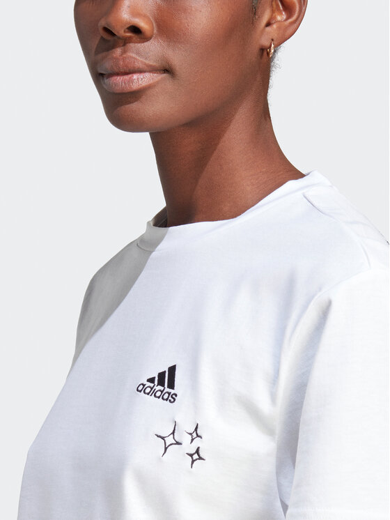adidas T-särk IA3161 Valge Loose Fit | Modivo.ee
