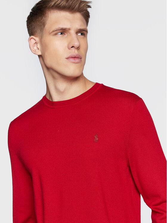 Polo Ralph Lauren Pull 710876846009 Rouge Slim Fit | Modivo.fr
