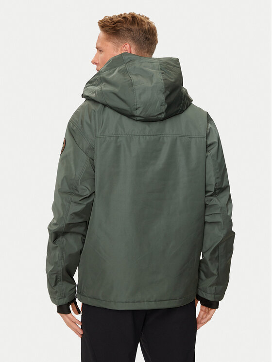 Napapijri Bunda anorak Rainforest Next NP0A4IB9 Zelená Regular Fit ...