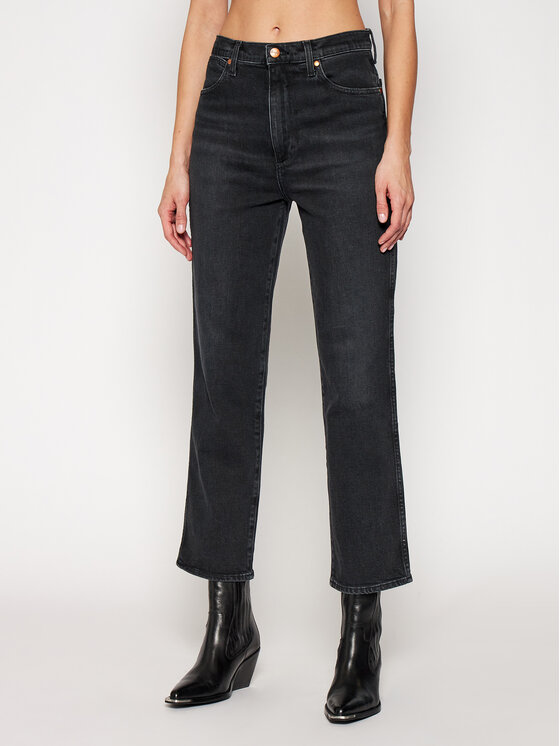 Wrangler Jeans Wild West W2H2KO96B 112128614 Schwarz Regular Fit ...