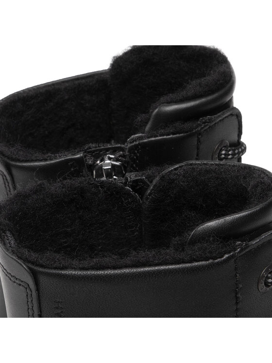 ECCO Trapery Tredtray K 77007301001 Czarny | Modivo.pl