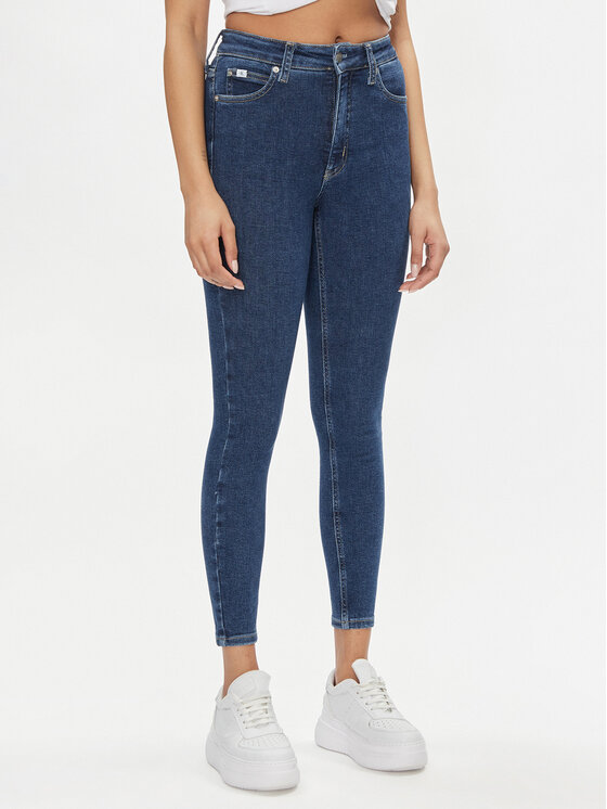 Calvin Klein Jeans Jeans J20J222770 Dunkelblau Super Skinny Fit | Modivo.de