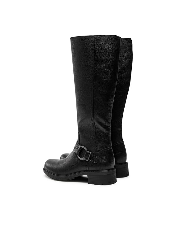 Clarks Kozaki Hearth Rae 261742414 Czarny | Modivo.pl
