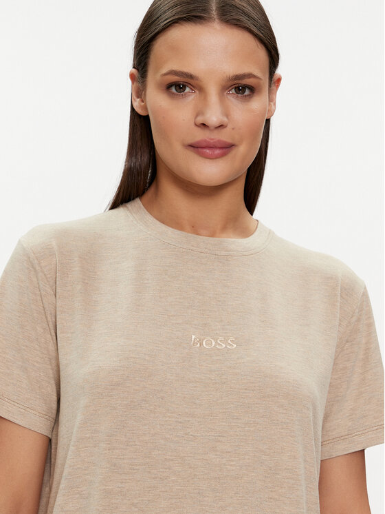 Boss T-Shirt Select 50515539 Beżowy Regular Fit | Modivo.pl