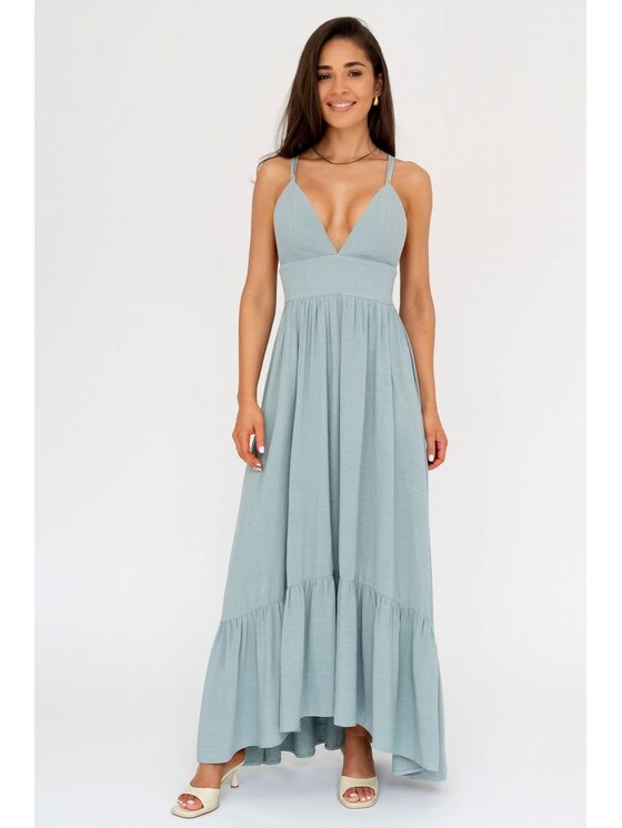 MANDRAGORA Sukienka letnia Cora Zielony Flexible Fit | Modivo.pl