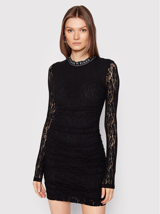 Pinko Kasdieninė suknelė Lucca 1G17BR 8728 Juoda Slim Fit | Modivo.lt