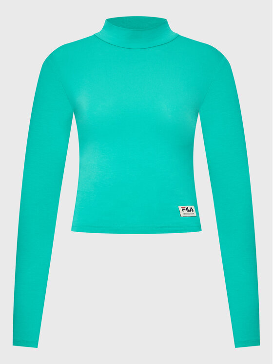 Fila Majica Tarsia FAW0248 Zelena Cropped Fit | Modivo.hr