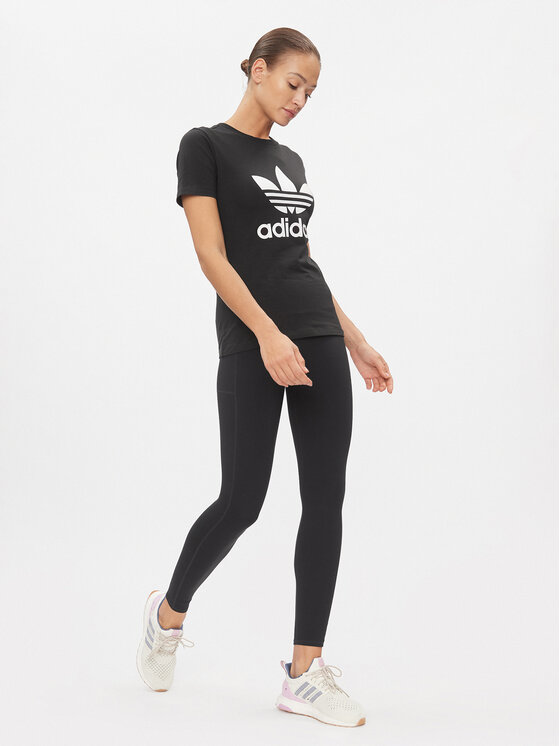 Adidas Тишърт Adicolor Classics Trefoil Gn2896 Черен Standard Fit