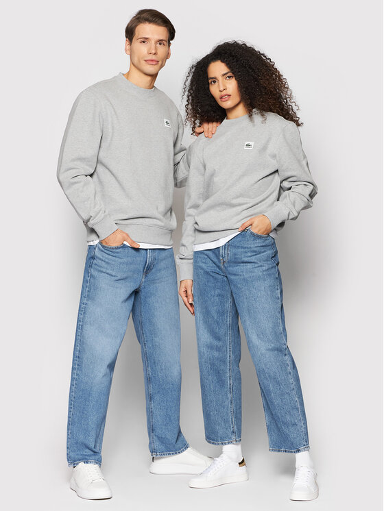 Lacoste Bluza Unisex SH9182 Szary Regular Fit | Modivo.pl