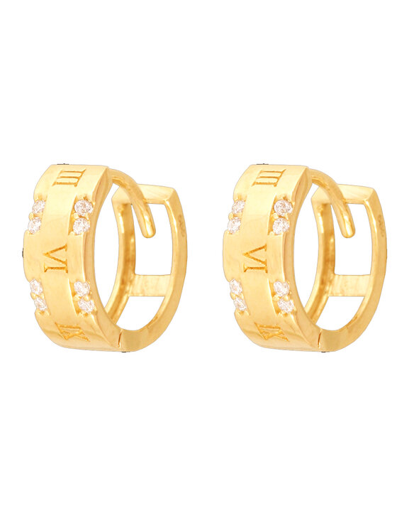 Lovrin Kolczyki 28476 Złoty | Modivo.pl