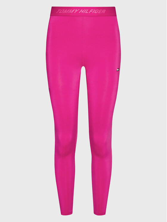 Tommy Hilfiger Leggings Branded Tape S10S101540 Rosa Slim Fit Modivo