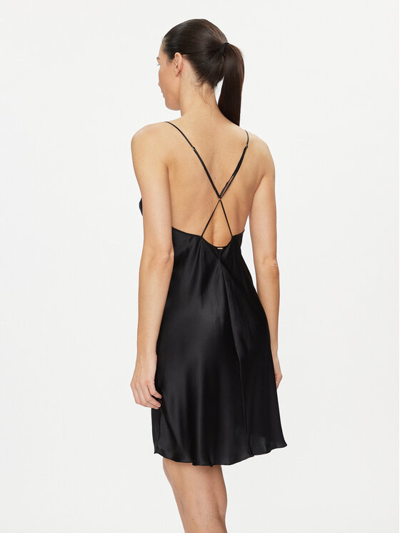 Calvin Klein Underwear Νυχτικό 000QS7051E Μαύρο Regular Fit | Modivo.gr