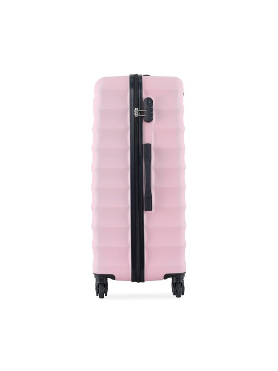 Semi Line Großer Koffer T5632-6 Rosa | Modivo.de